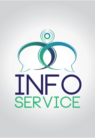 Blue Professional Info Service Premium Logo Template PSD | by Elegantflyer