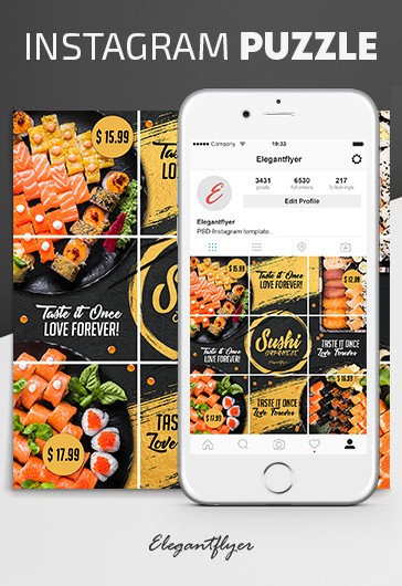 1000+ Fabulous Instagram Grid PSD Templates Available for Free