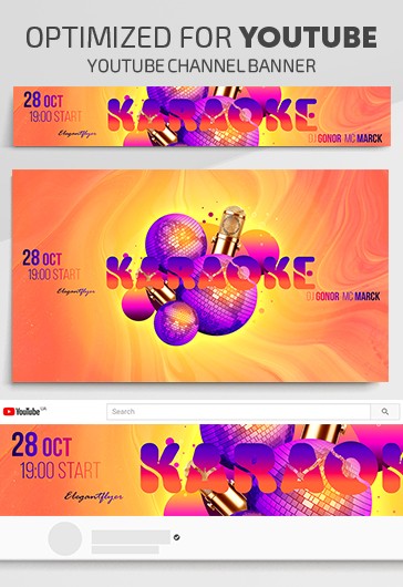 1000+ Original YouTube Channel Banner Templates PSD for Free