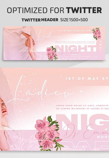 Free Twitter Templates (PSD) - by ElegantFlyer