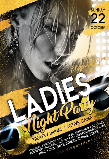 1000+ Free Ladies Night Flyer Templates (PSD) - by Elegantflyer - Page 2