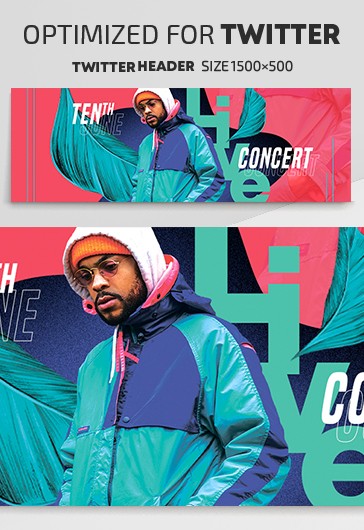 Blue Creative Live Concert Premium Social Media Template PSD | by ...