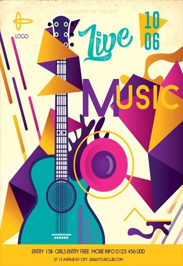 Free Music Flyers | elegantflyer.com - Page 4