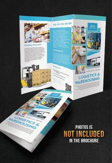 Brochure for Logistics And Warehousing - 10018137 | by ElegantFlyer