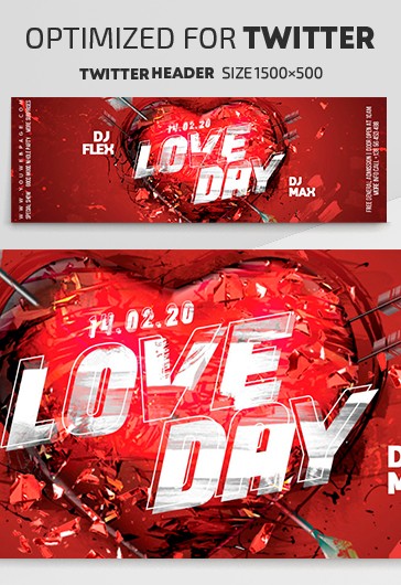 Red Creative Love Day Premium Social Media Template PSD | by Elegantflyer