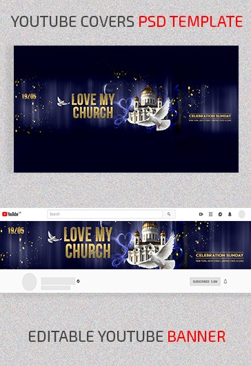 1000+ Plantillas originales de Banner para Canal de YouTube en formato ...