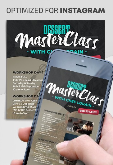 Masterclass - Free Instagram Stories Template in PSD + Post Template ...