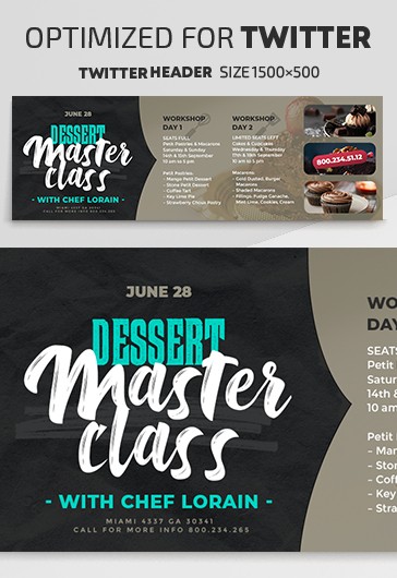 Black Creative Masterclass Free Social Media Template PSD | by Elegantflyer