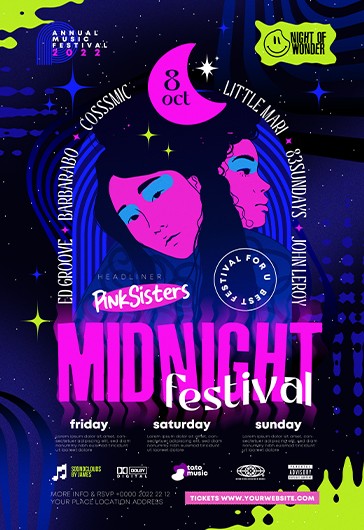 Modèles de posters PSD gratuits (Mis à jour en 2025) — Éditable & prêt ...