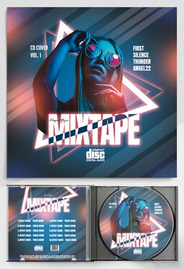 400+ Free CD cover and Album Cover Templates