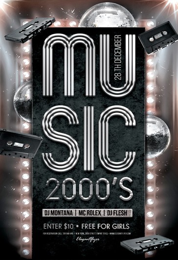 Kostenlose Musikflyer | elegantflyer.com