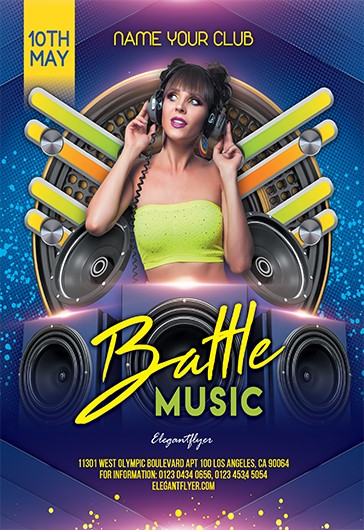 1000+ Free Music Flyer Templates (PSD) - by Elegantflyer