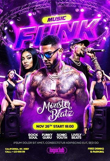 Free Flyer PSD Templates (Updated 2025) — Editable & Print-Ready ...