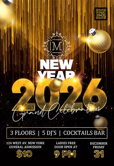 1000+ Modelli di volantini per eventi gratuiti (PSD) - di Elegantflyer