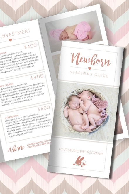 Newborn Baby Pictures Template - 10019693 | by ElegantFlyer