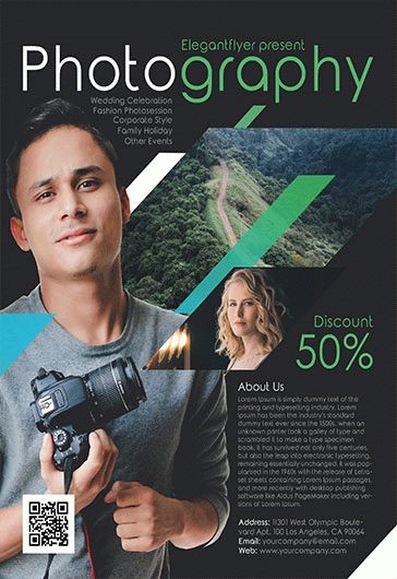 Free Photography Flyer Templates | elegantflyer.com