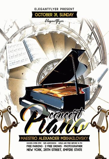 Free Concert Flyers Templates for Music Events (2025) | Elegantflyer