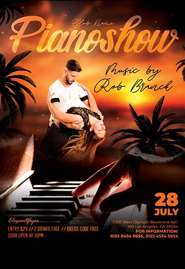 Free Dance Flyers | elegantflyer.com