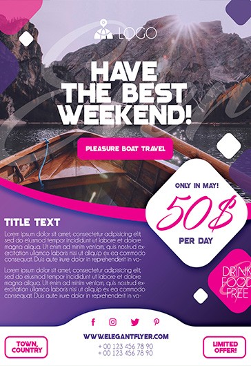 Free Travel Flyers | elegantflyer.com