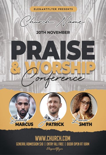 Free Conference Flyers | elegantflyer.com