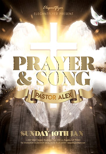 Flyers Evangélicos Gratuitos | elegantflyer.com