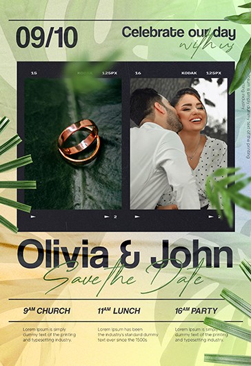 1000+ Wedding Invitation PSD Templates Available for Free