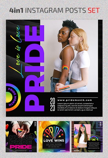 1000+ Fabulosos modelos de PSD para posts no Instagram disponíveis ...