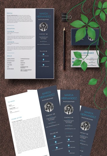 1000+ Modèles de CV gratuits en PSD par des designers professionnels