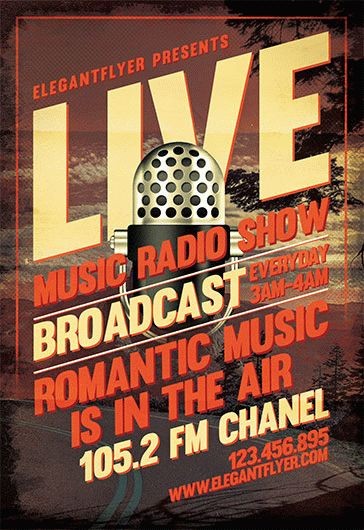 1000+ Free Radio Flyer Templates (PSD) - by Elegantflyer