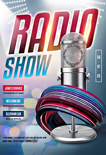 1000+ Modelos de Radio Flyer gratuitos (PSD) - por Elegantflyer