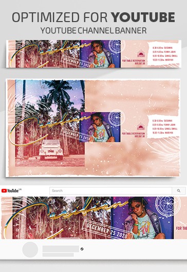 1000+ Original YouTube Channel Banner Templates PSD for Free