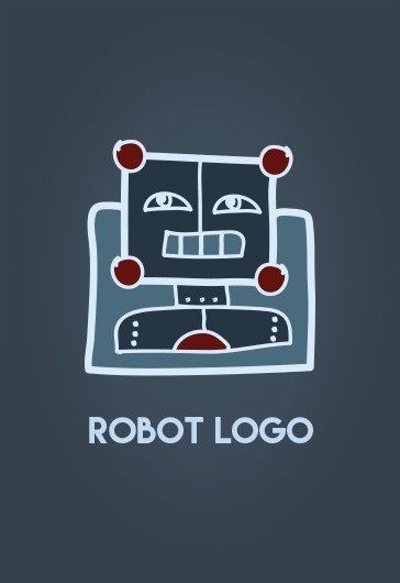 Robot logo - Premium Logo Template - 10019254 | by ElegantFlyer