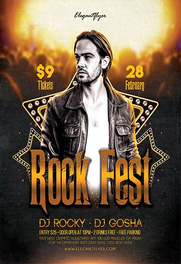 Free Festival Flyers | elegantflyer.com