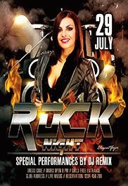 1000+ Free Rock Flyer Templates (PSD) - by Elegantflyer