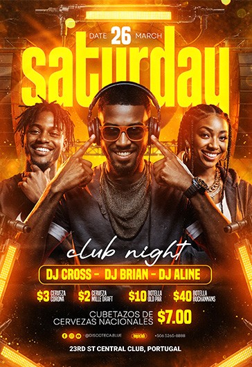 Free Club Flyer Templates (2026 Collection) | Elegantflyer