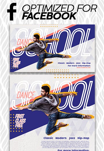 White Creative School of Contemporary Dance Premium Social Media ...