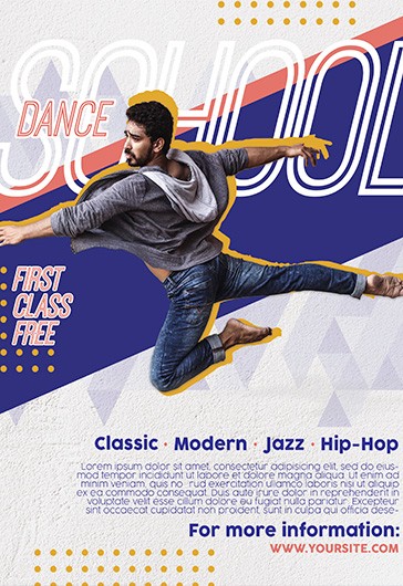 Free Dance Flyers | elegantflyer.com