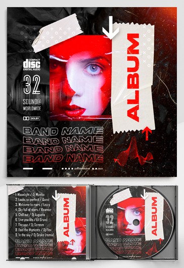 1000+ Plantillas de portadas de CD únicas en formato PSD disponibles de ...