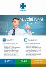 White Professional Special Free Flyer Template PSD | by Elegantflyer