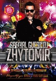 Multicolor Artistic Special Guest Free Flyer Template PSD | by Elegantflyer