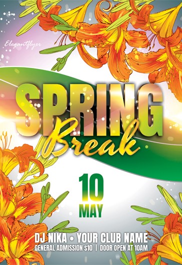 Free Spring Flyers | elegantflyer.com