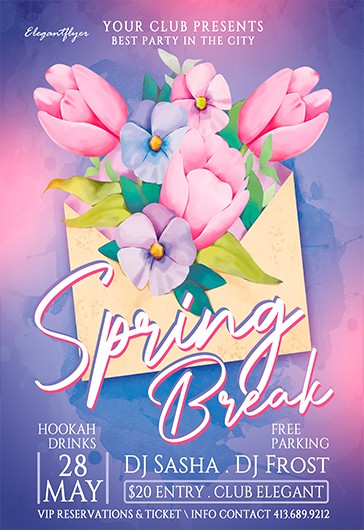 Free Spring Flyers | elegantflyer.com