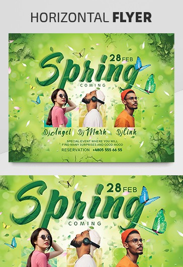 Free Spring Flyers | elegantflyer.com