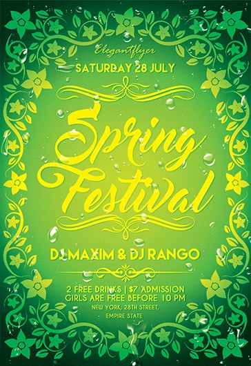 Free Spring Flyers | elegantflyer.com