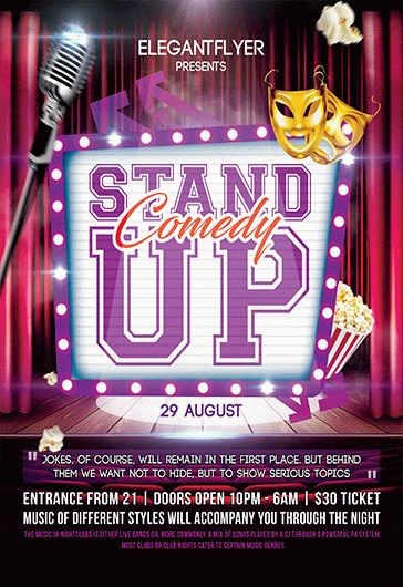 Stand Up Flyer PSD Template - 10019622 | by ElegantFlyer