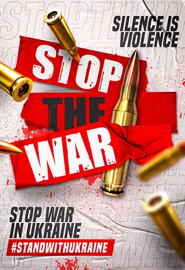 Stop the War - Free Flyer PSD Template - 10032460 | by ElegantFlyer