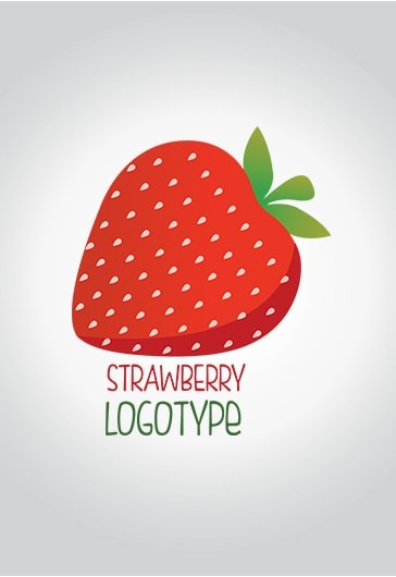 Strawberry - Free Logo Template - 10019139 | by ElegantFlyer