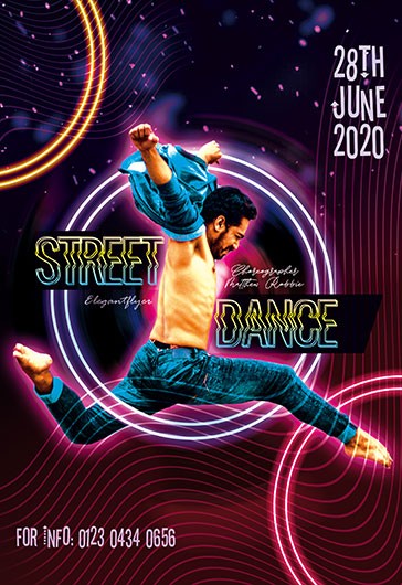 Free Dance Flyers | elegantflyer.com