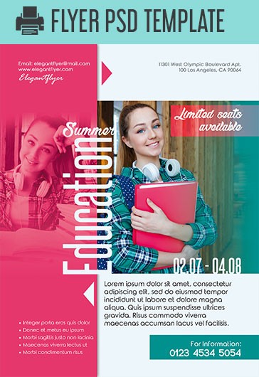 1000+ Free Education Flyer Templates (PSD) - by Elegantflyer
