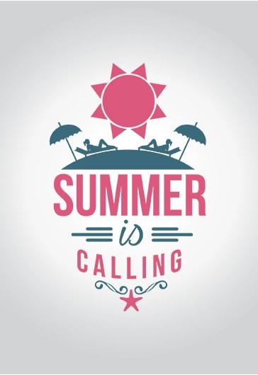 Summer Is Calling - Premium Logo Template - 10019382 | by ElegantFlyer